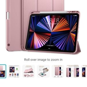 DTTO IPAD | Accessories | Rose Gold Case For Ipad Pad Pro 22 Full Body ...